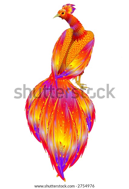 Having Rest Phoenix Stock Illustration 2754976