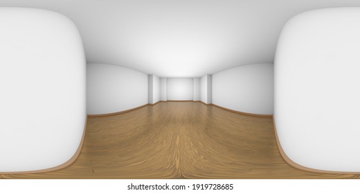 Hdri Environment Map White Empty Room Stock Illustration 1919728685 ...