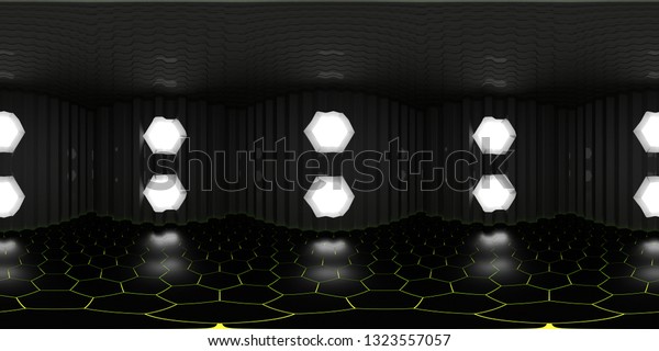 Hdri Map Abstract Spherical Environment Panorama Stock Illustration ...