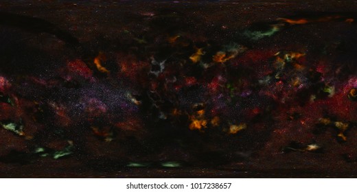 Hdri Space Environment Map Spherical Panorama 库存插图 1017238657 ...