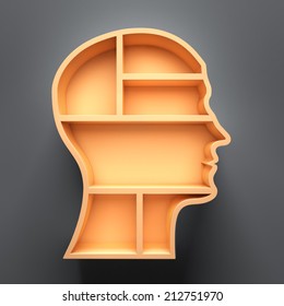 Head Shape 3d Stock Illustration 212751970 | Shutterstock