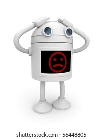543 Sad android Images, Stock Photos & Vectors | Shutterstock