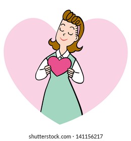 Cartoon Cute Mom Baby Burping Vector Stock Vector (Royalty Free ...
