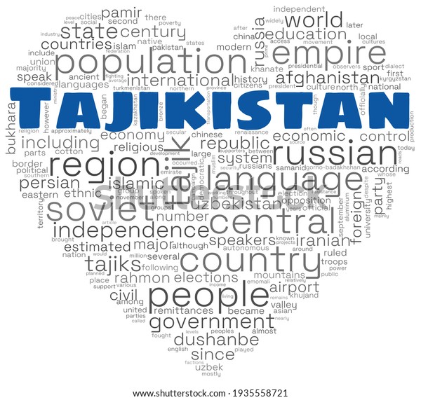Heart Shape Wordcloud Wordle Summarizing Main Stock Illustration ...
