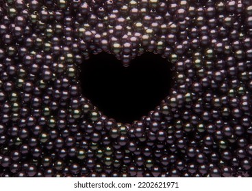 Heart Shaped Void Surrounded By Array Stock Illustration 2202621971 ...