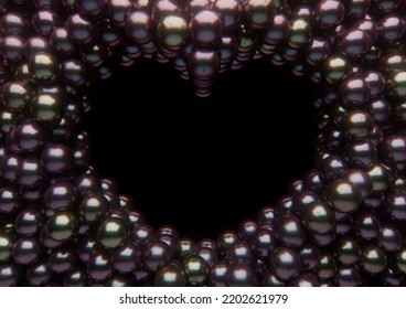 Heart Shaped Void Surrounded By Array Stock Illustration 2202621979 ...