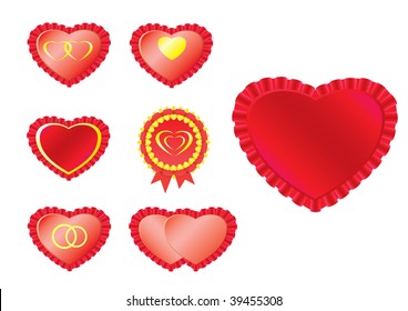 Hearts Stock Illustration 39455308 | Shutterstock