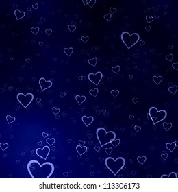 Hearts Texture Background Stock Illustration 113306173 | Shutterstock