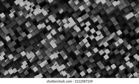 Height Map Path Tracing 3d Rendering Stock Illustration 2112587159 ...