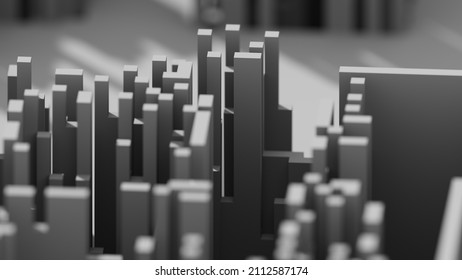 Height Map Path Tracing 3d Rendering Stock Illustration 2112587174 ...