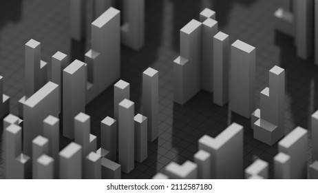 Height Map Path Tracing 3d Rendering Stock Illustration 2112587180 ...