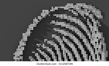 Height Map Path Tracing 3d Rendering Stock Illustration 2112587198 ...