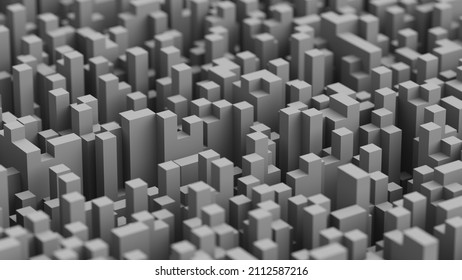 Height Map Path Tracing 3d Rendering Stock Illustration 2112587216 ...