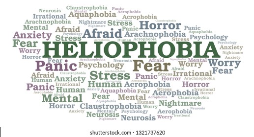 18 Heliophobia Images, Stock Photos & Vectors | Shutterstock