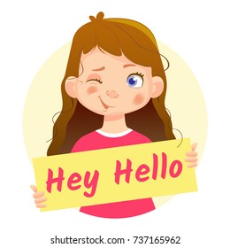 Vector Cartoon Illustration Happy Cute Baby: เวกเตอร์สต็อก (ปลอดค่า ...