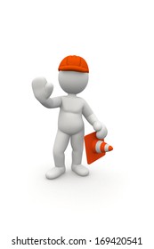 Hello Under Construction 스톡 일러스트 169420541 | Shutterstock