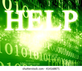 Help Stock Illustration 414168871 | Shutterstock
