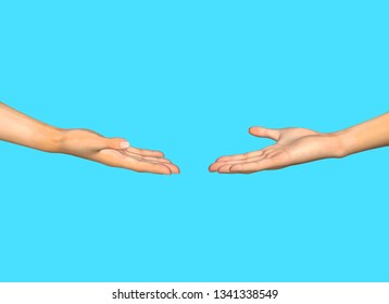Helping Hand 3d Render Stock Illustration 1341338546 | Shutterstock