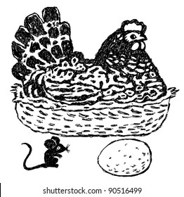 Hen Mouse Stock Illustration 90516499 | Shutterstock