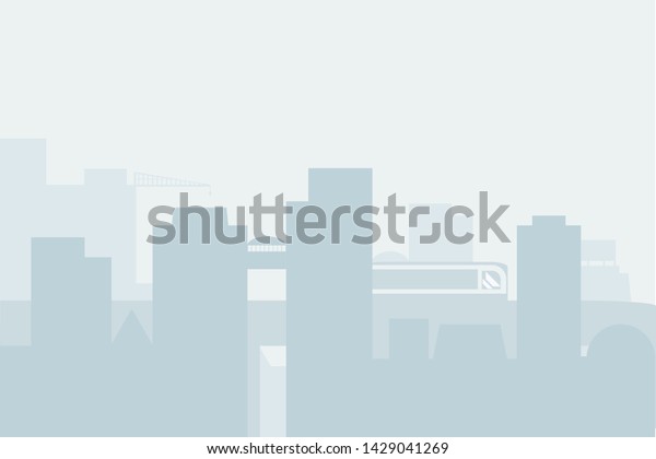 High Building Congested Town Stock Illustration 1429041269 | Shutterstock
