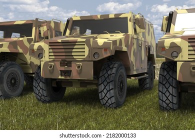 High Mobility Multipurpose Wheeled Multirole Vehicle Stock Illustration ...