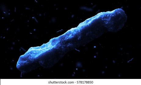 Ilustrasi Stok High Quality 3d Render Bacillus Virus 578178850 ...