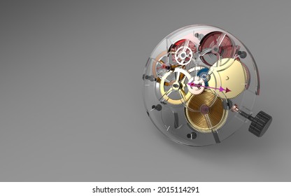 10,288 Clockwork render Images, Stock Photos & Vectors | Shutterstock