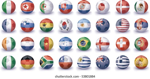 Highquality Flags On White Background Form Stock Photo (Edit Now ...
