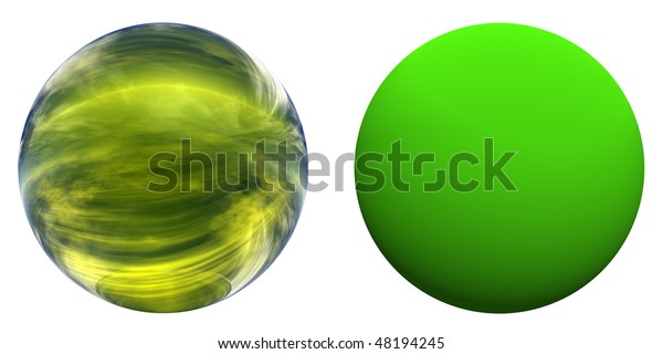 High Resolution 3d Glass Spherical Web Stock Illustration 48194245 ...