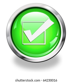 High Resolution Button Symbol Isolated On Stock Illustration 64230016 ...