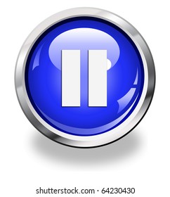 High Resolution Button Symbol Isolated On: ภาพประกอบสต็อก 64230430 ...