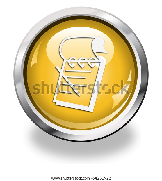 High Resolution Button Symbol Isolated On Stock Illustration 64251922 ...
