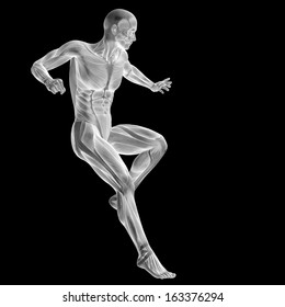 High Resolution Concept Conceptual Human Man Stock Illustration ...