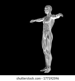 High Resolution Concept Conceptual Human Man Stock Illustration ...