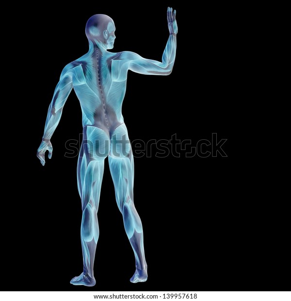 High Resolution Concept Conceptual Human Man Stock Illustration 139957618