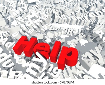Ilustrasi Stok High Resolution Conceptual 3d Text 69870244 | Shutterstock
