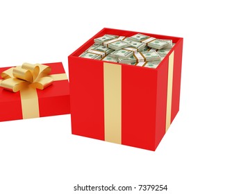 High Resolution Image Gift Box Work Stock Illustration 7379254