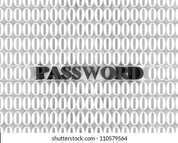 High Resolution Image Password 3d Rendered Stock Illustration 110579564 ...