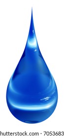 High Resolution Water Drop Falling Stock Illustration 70536832 ...