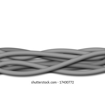 High Resolution Wire Cable Illustration On Stock Illustration 17430772 ...