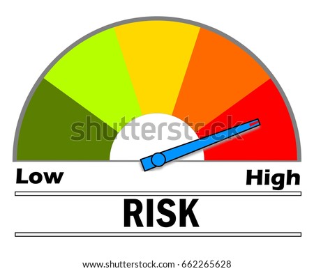 High Risk Level Stock Illustration 662265628 - Shutterstock