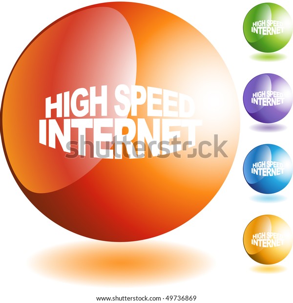 High Speed Internet Stock Illustration 49736869 | Shutterstock