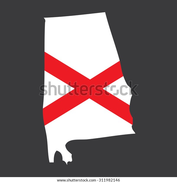Highly Detailed Map Flag Inside State Stock Illustration 311982146 ...