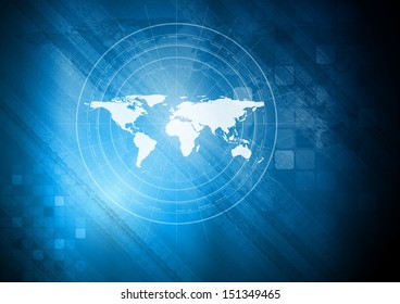 7,705 Hi tech world map Images, Stock Photos & Vectors | Shutterstock