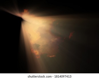 Holy Light Clouds 3d Rendering Stock Illustration 1814097413 | Shutterstock