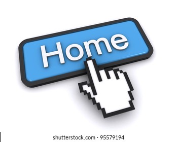 Home Button Stock Illustration 95579194 | Shutterstock