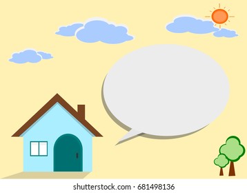 Home Message Box 스톡 일러스트 681498136 | Shutterstock