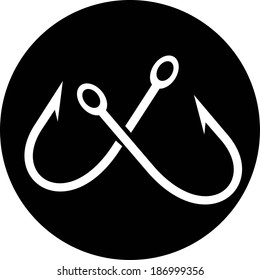 Hook Icon Stock Illustration 186999356 | Shutterstock