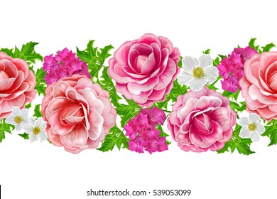 39,833 Seamless border rose Images, Stock Photos & Vectors | Shutterstock