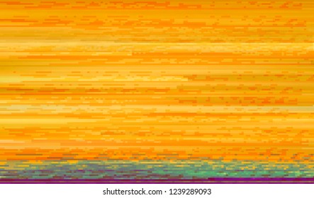 Horizontal Lines Pixels Background Abstract Corrupted Stock ...